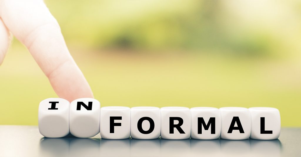 Trabalho formal x informal: Entenda as diferenças – Blog da EAD Unipar